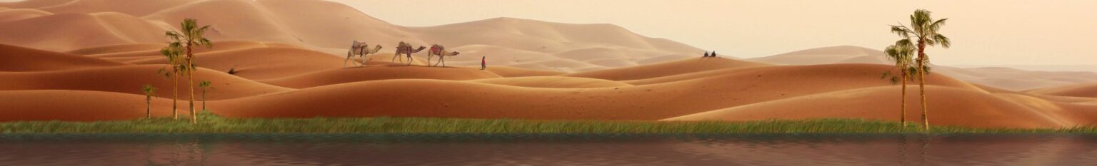 La ville linéaire THE LINE entre mirage et réalité au cœur du désert.